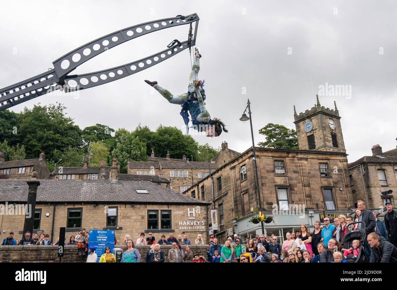 Emily Robertson Performs in CastAway by Highly Sprung, during the ...