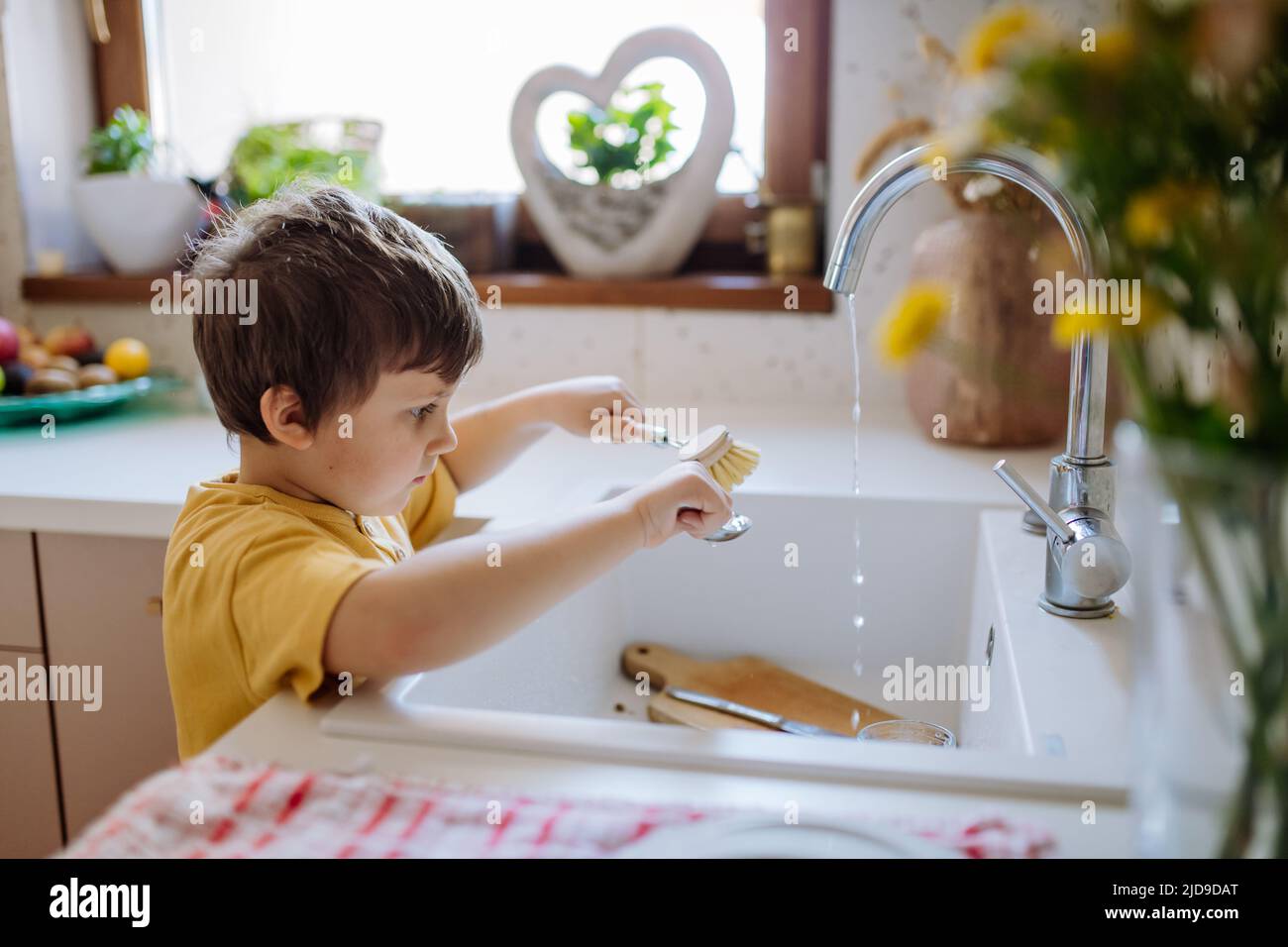 Sink in kitchen hi-res stock photography and images - Alamy