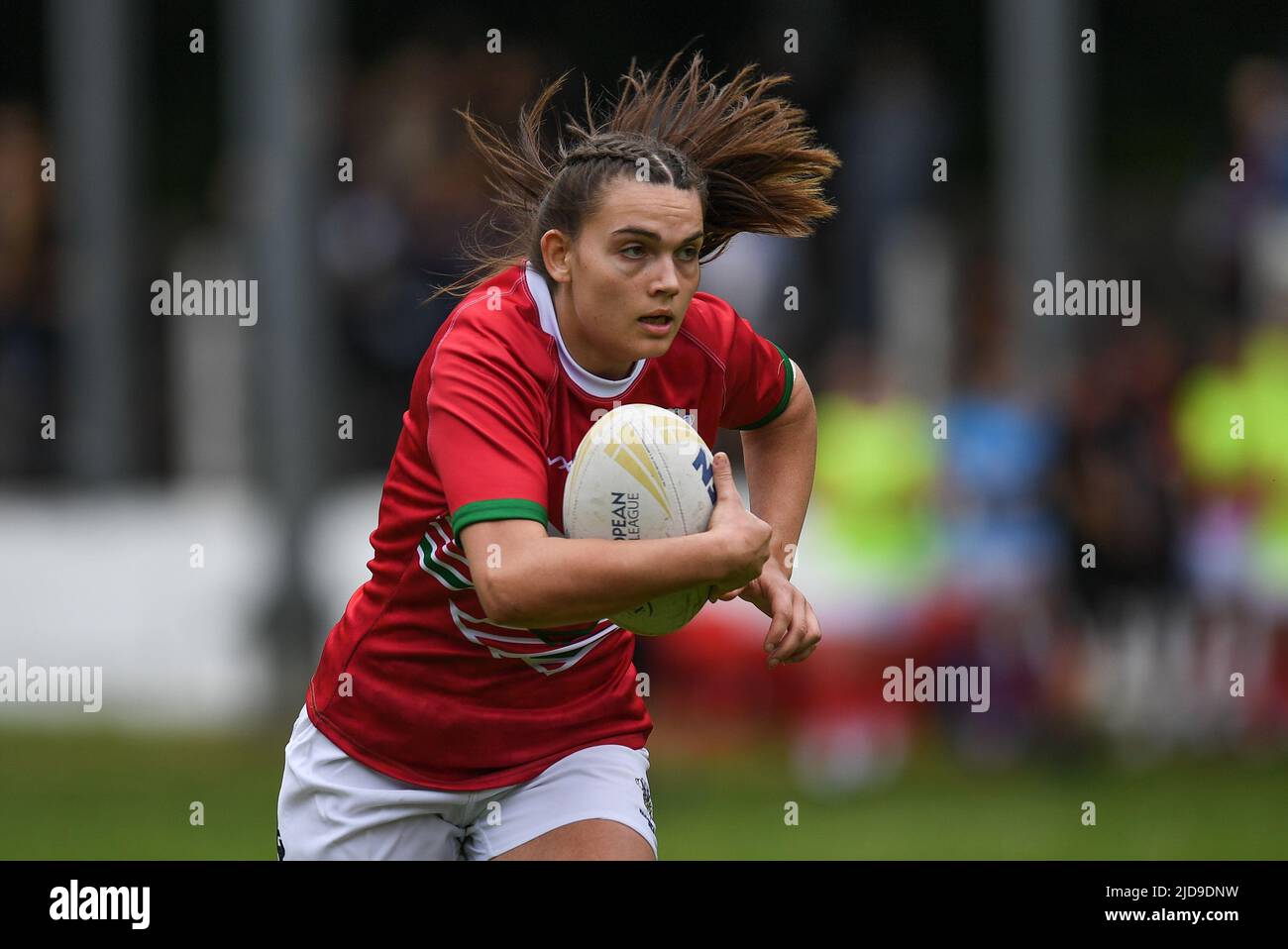 Bryonie King of Wales RL,in action during the game Stock Photo - Alamy