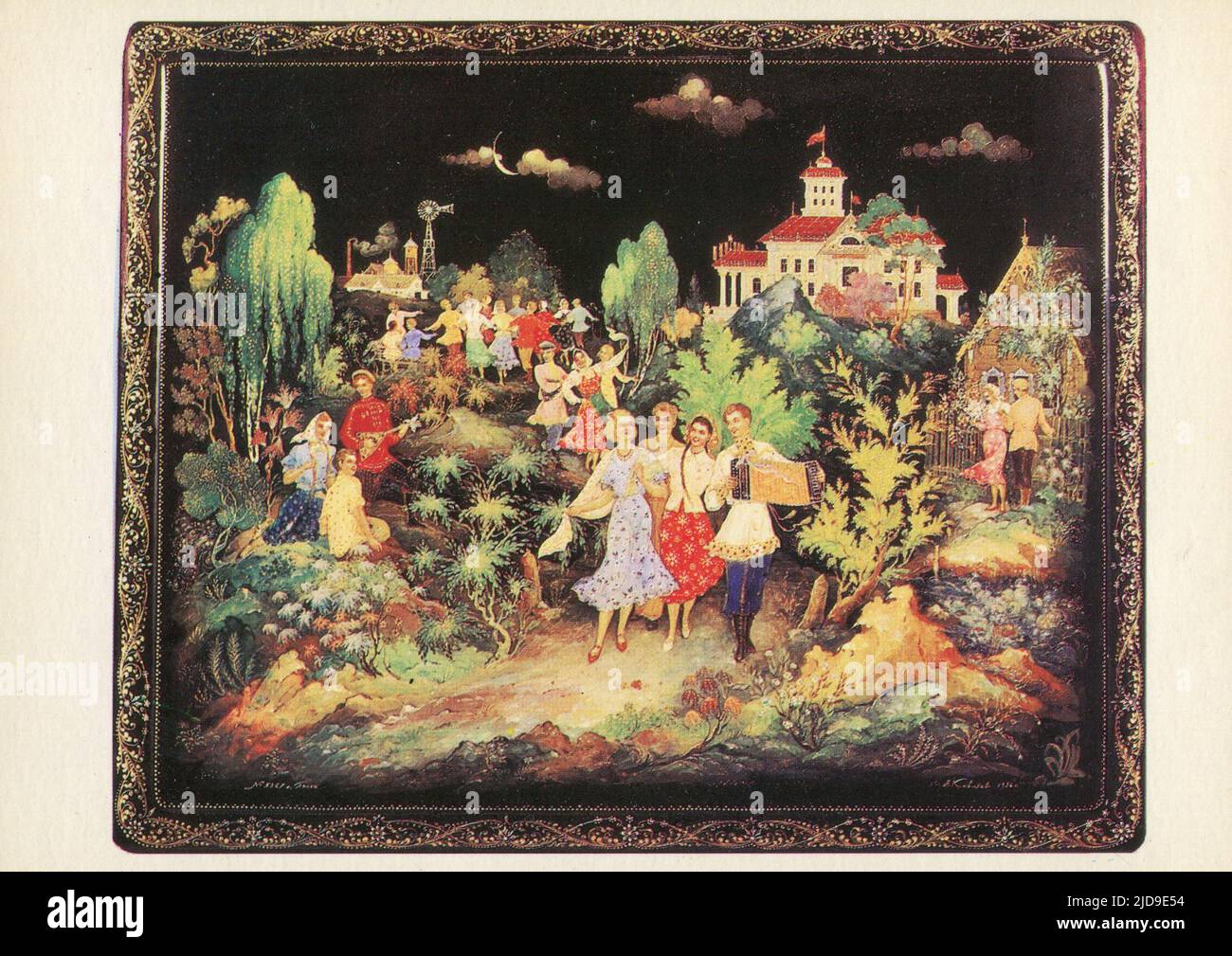 Palekh miniature hi-res stock photography and images - Alamy