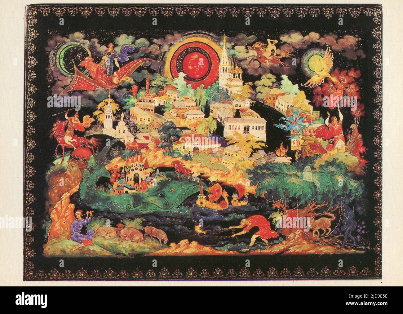 Palekh miniature hi-res stock photography and images - Alamy