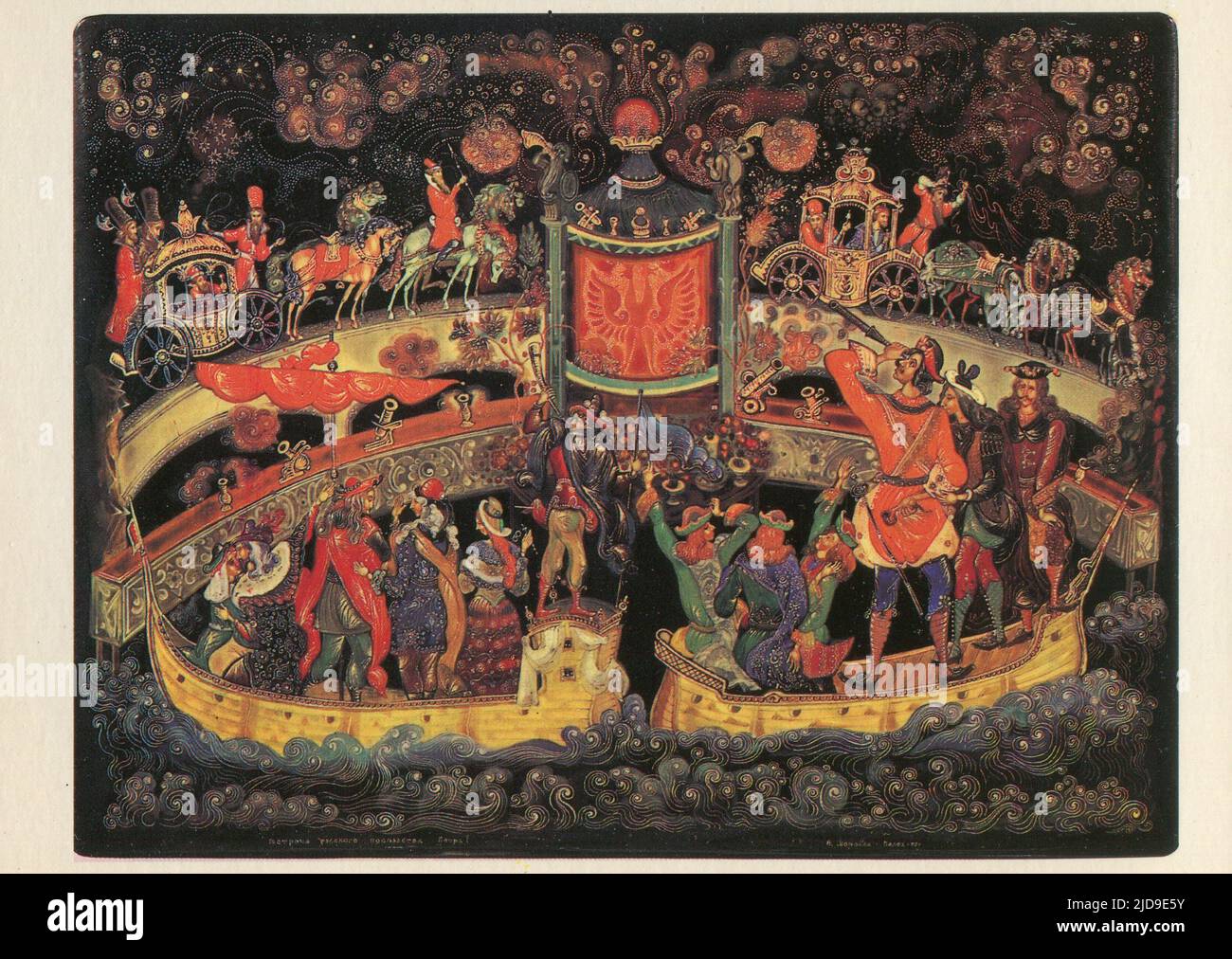 Palekh miniature hi-res stock photography and images - Alamy