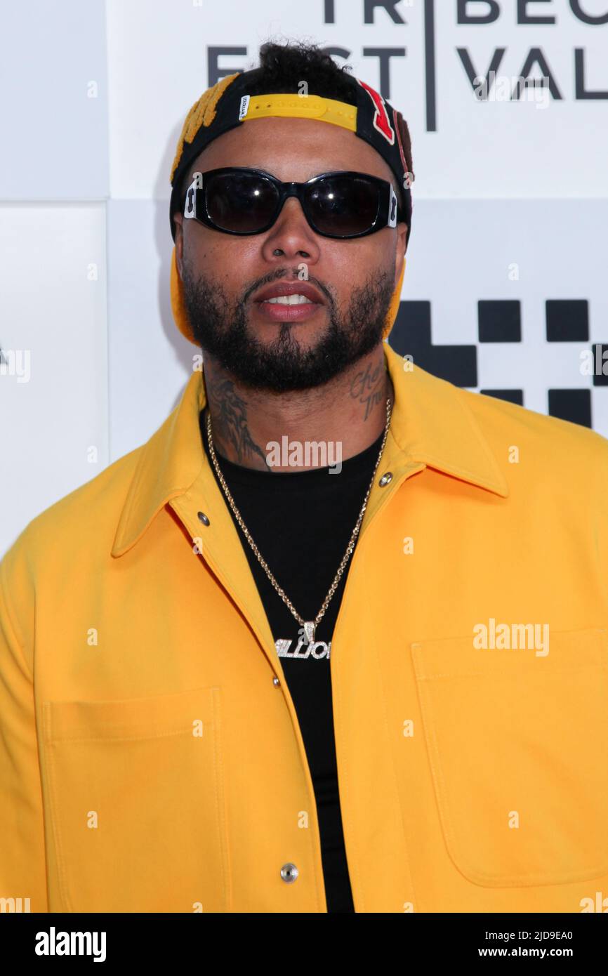 NEW YORK, NY, USA - JUNE 18, 2022 : Musician and actor Jamal Trulove ...