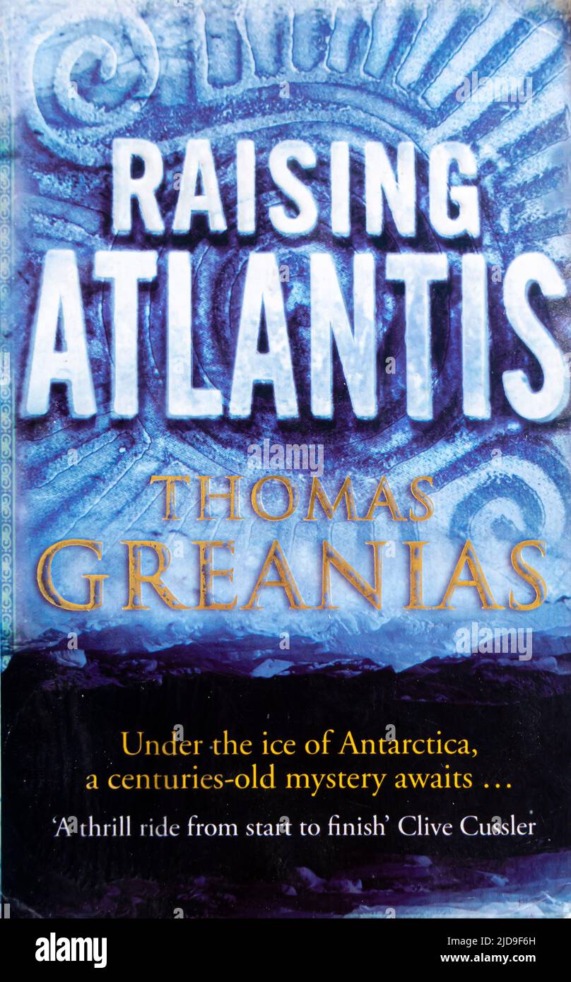 Raising Atlantis Book by Thomas Greanias - book cover Stock Photo - Alamy