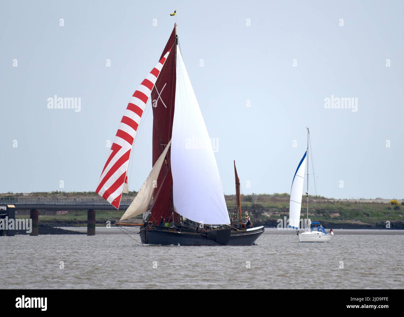 The 90th thames sailing barge match hi-res stock photography and images ...