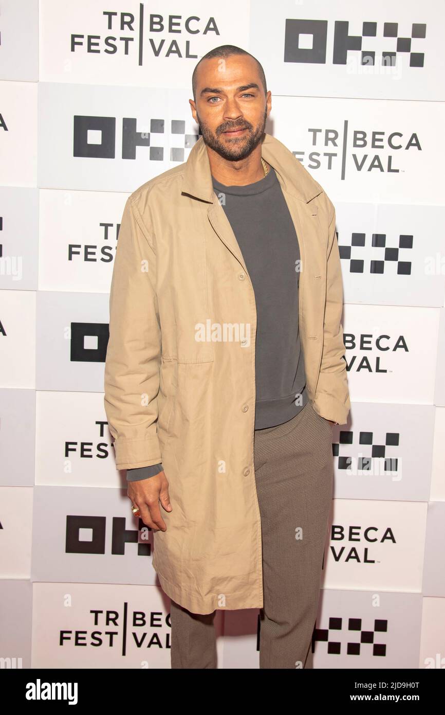 New York, United States. 18th June, 2022. Jesse Williams attends the ...