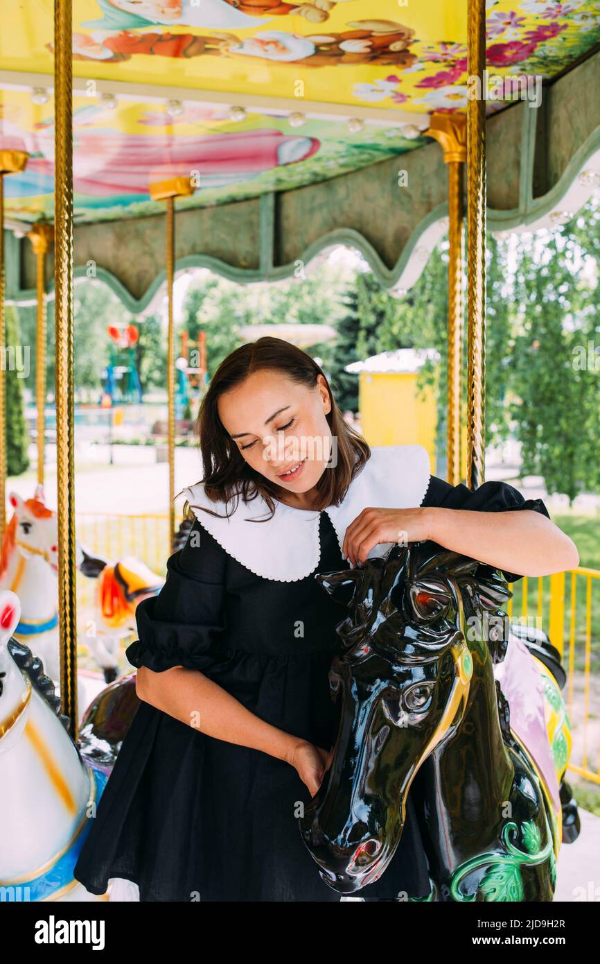 Beautiful carousel horses hi-res stock photography and images - Alamy