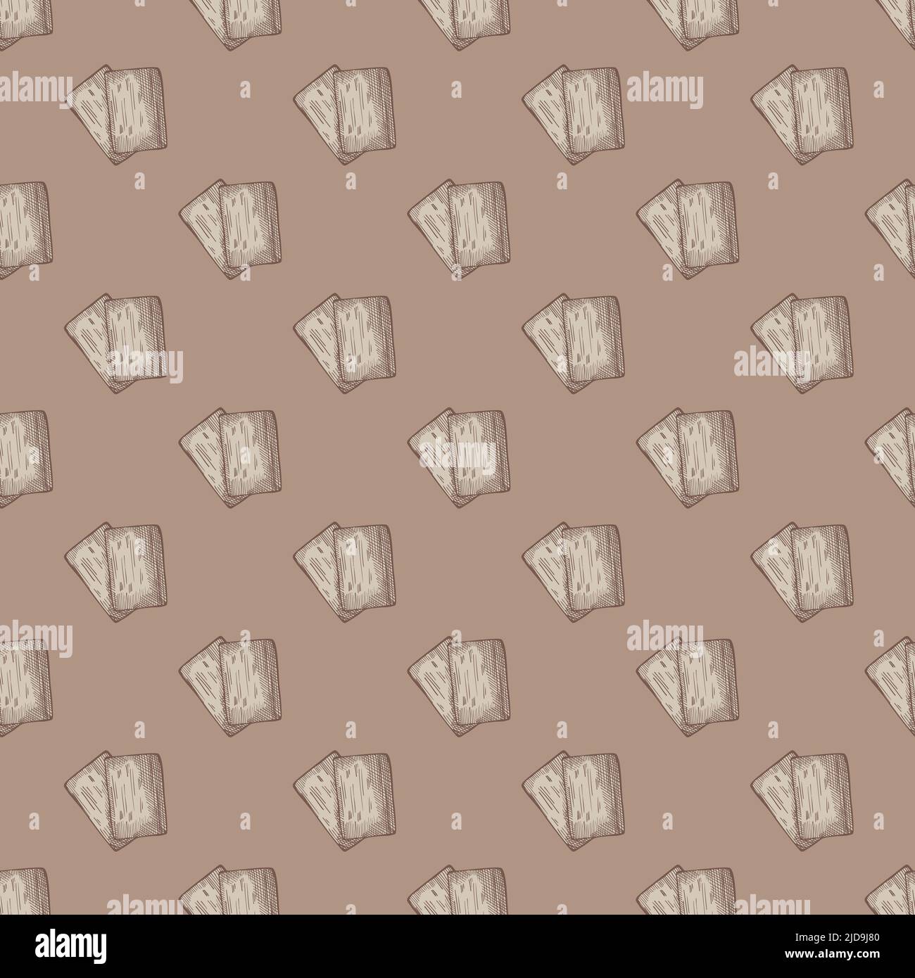 Football cards engraving seamless pattern. Vintage background sport ...