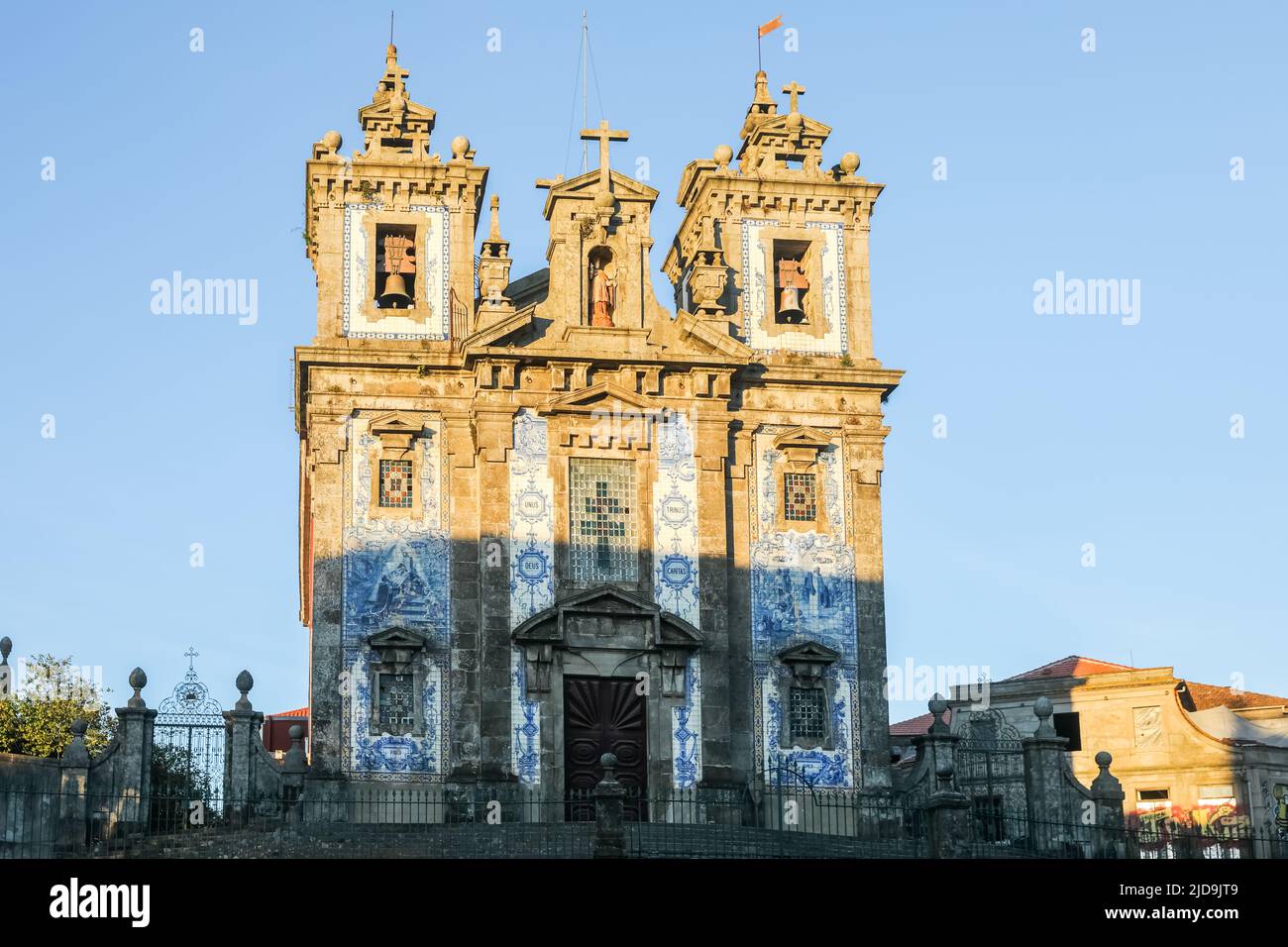 Porto, Portugal - October 11-15: Architectural details of Porto or ...