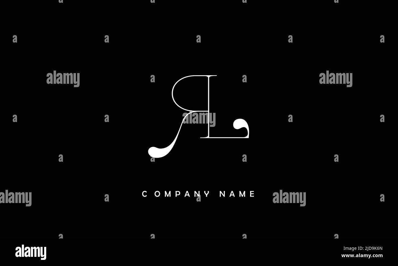 LR, RL Abstract Letters Logo Monogram Stock Vector Image & Art - Alamy