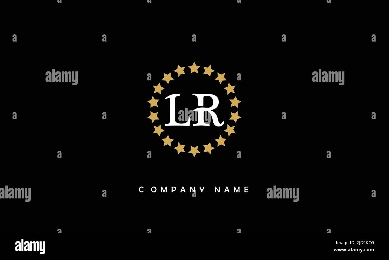 Lr real estate logo hi-res stock photography and images - Alamy