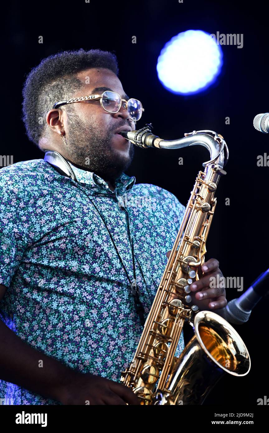 Rochester, New York, USA. 18th June, 2022. The Dirty Dozen Brass Band ...