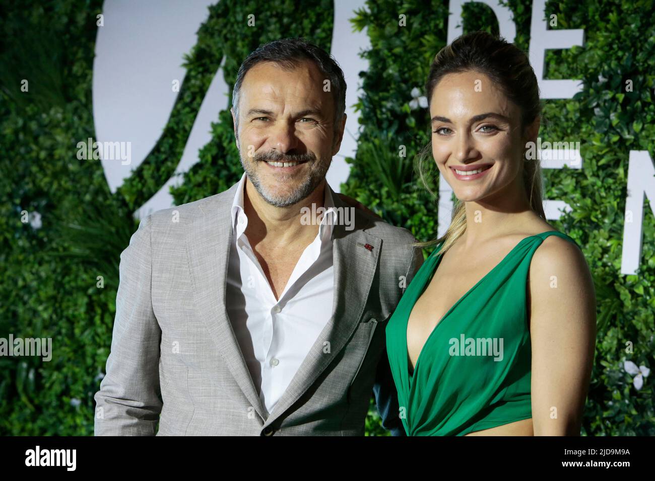 Alessandro Passadore and Denise Capezza attend The "Vincenzo ...