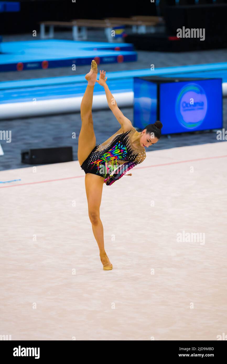 Rhythmic Gymnastics Training Splits