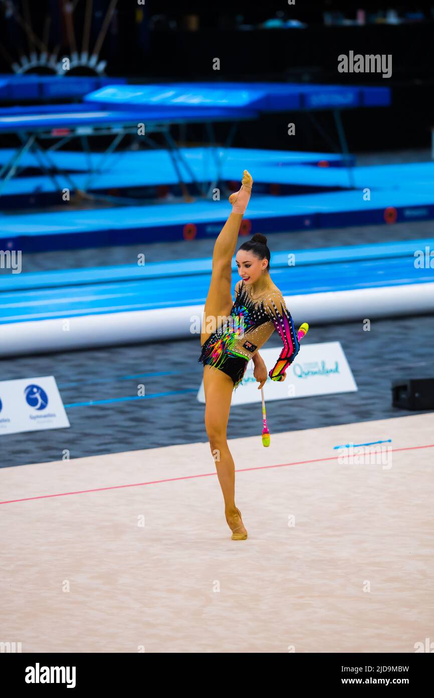 Rhythmic Gymnastics Split Back