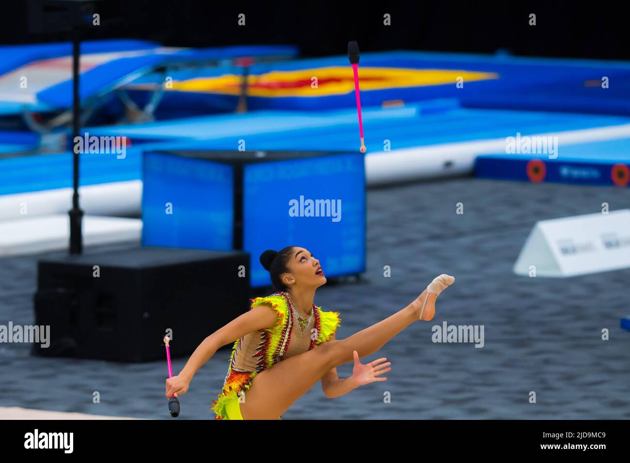 New Zealand Senior International Rhythmic Gymnast, Laylah Waggie ...