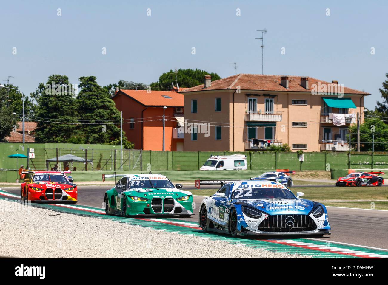 Imola, Italien. 19th June, 2022. DTM Imola 2022, #22 Lucas Auer (AUT ...