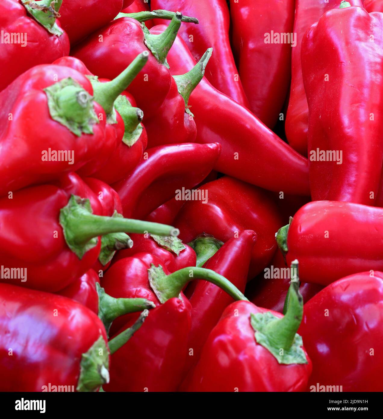 organic foods and red pepper Stock Photo - Alamy
