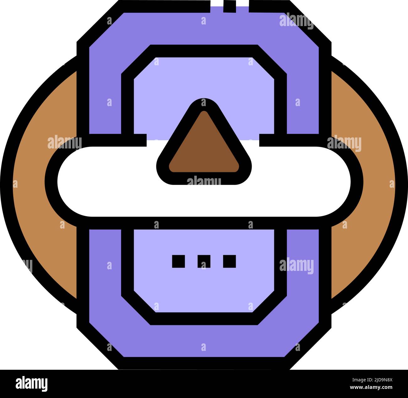 game medal of success achievement color icon vector illustration Stock ...