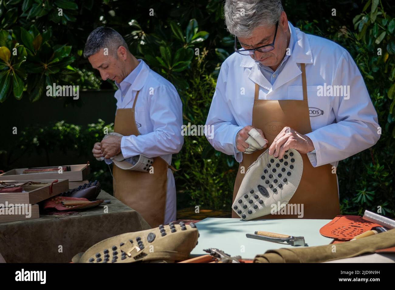 Milan, Italy. 19th June, 2022. Milan, Milan Fashion Week, men's spring ...