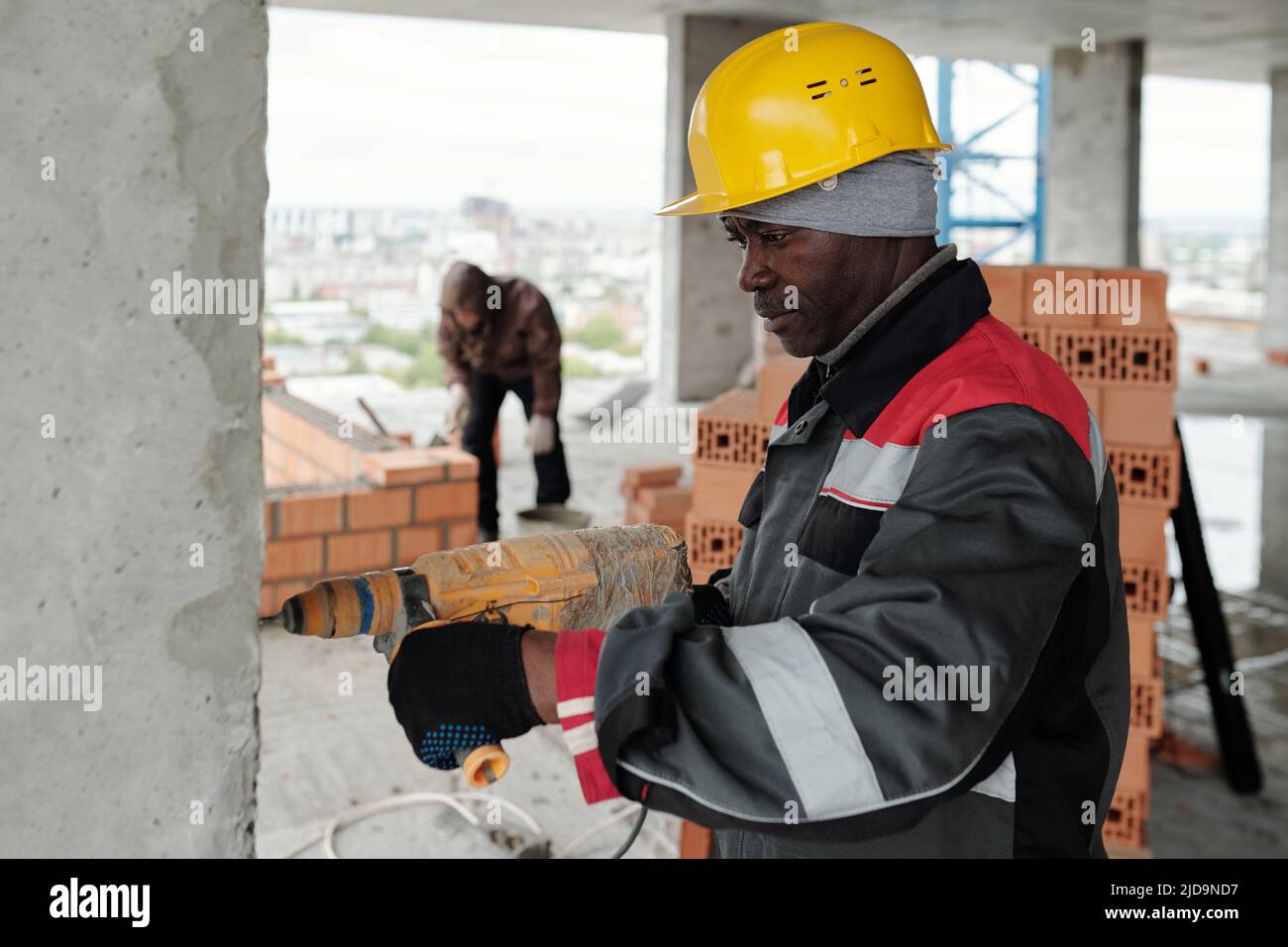 African brick layer hi-res stock photography and images - Alamy