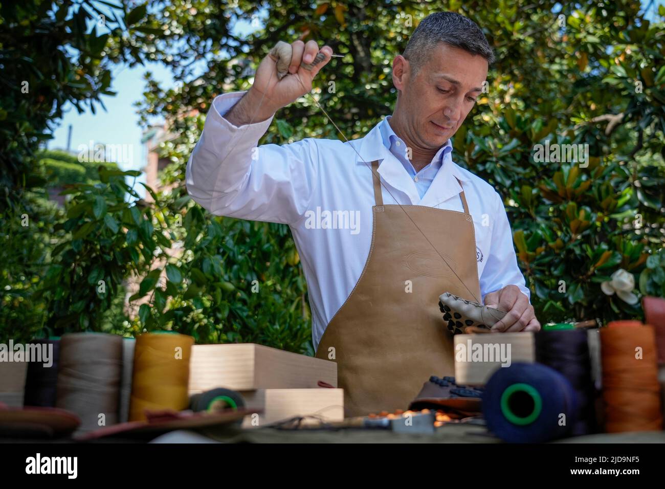 Milan, Italy. 19th June, 2022. Milan, Milan Fashion Week, men's spring ...