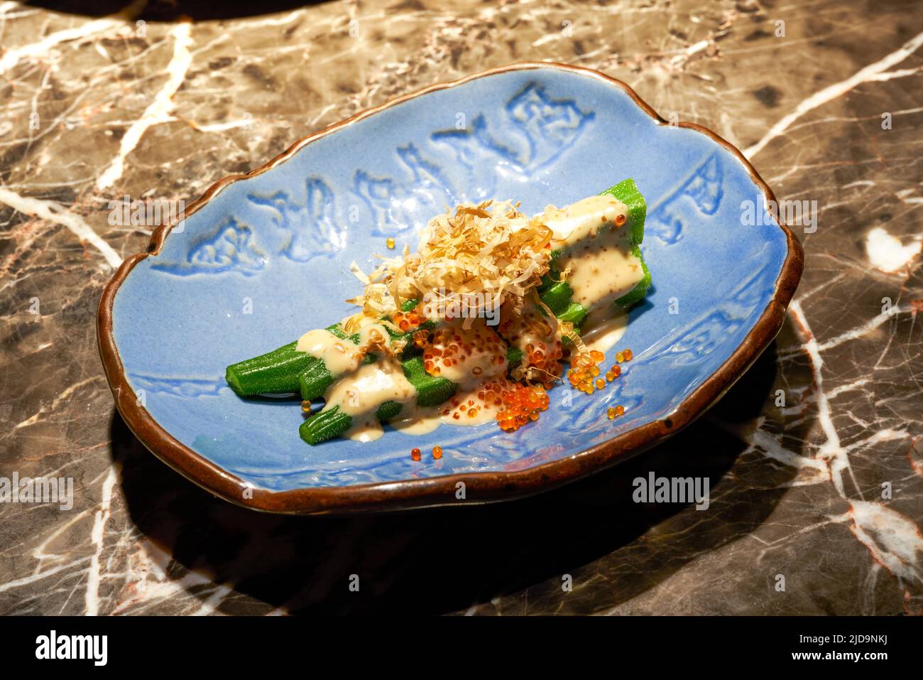 Okra side dish hi-res stock photography and images - Alamy