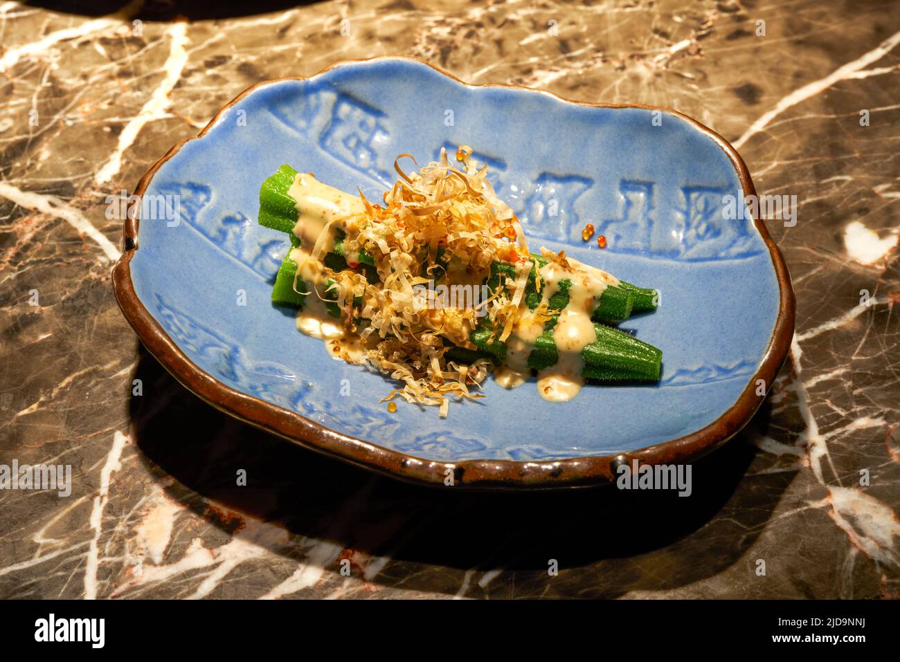 Okra side dish hi-res stock photography and images - Alamy