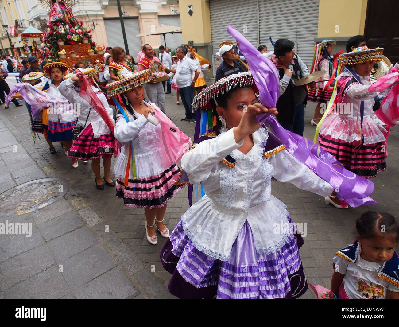 when hundreds of Quechua-speaking Indigenous people, devotees of San ...