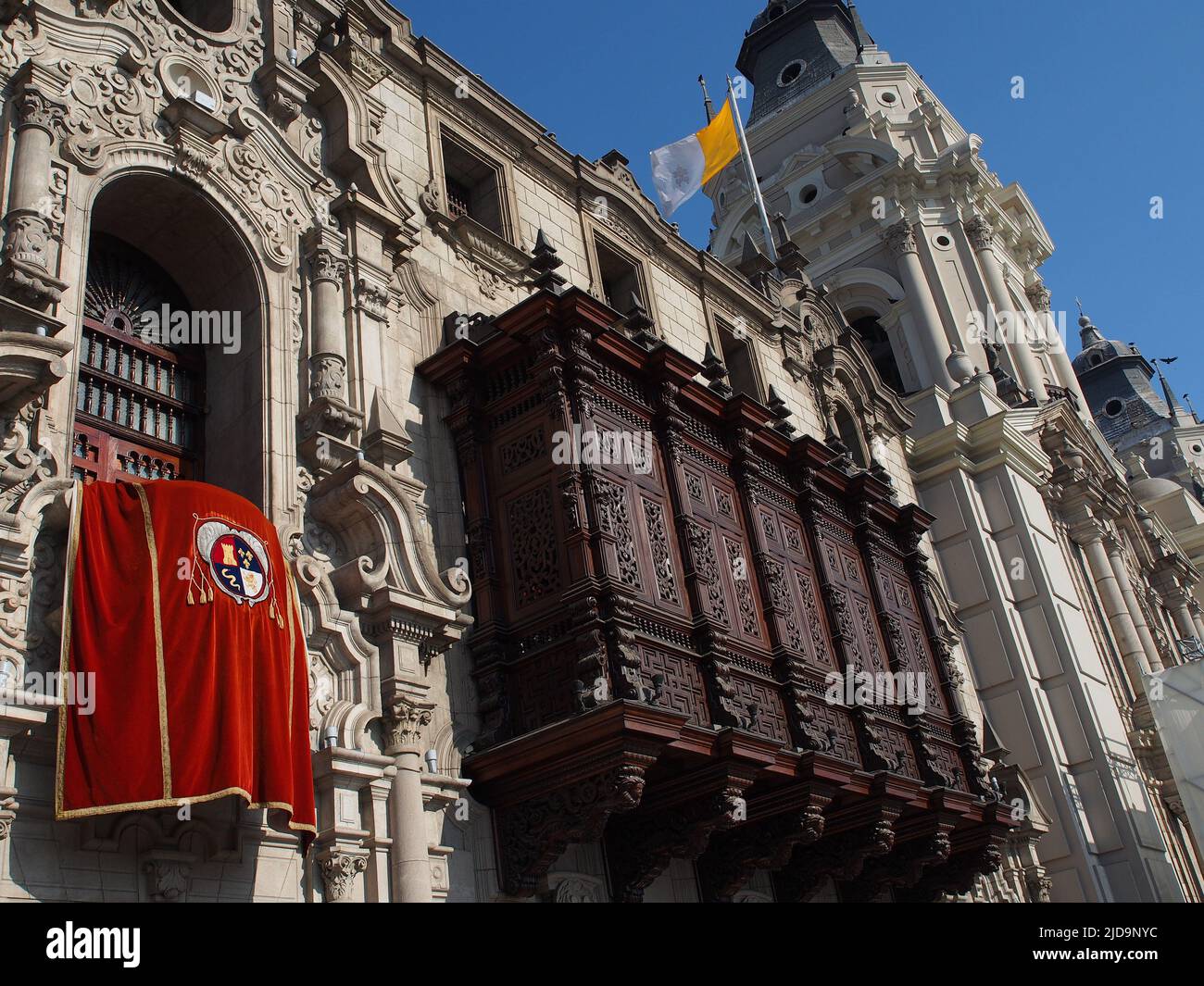 Archiepiscopal palace in lima peru hi-res stock photography and images ...