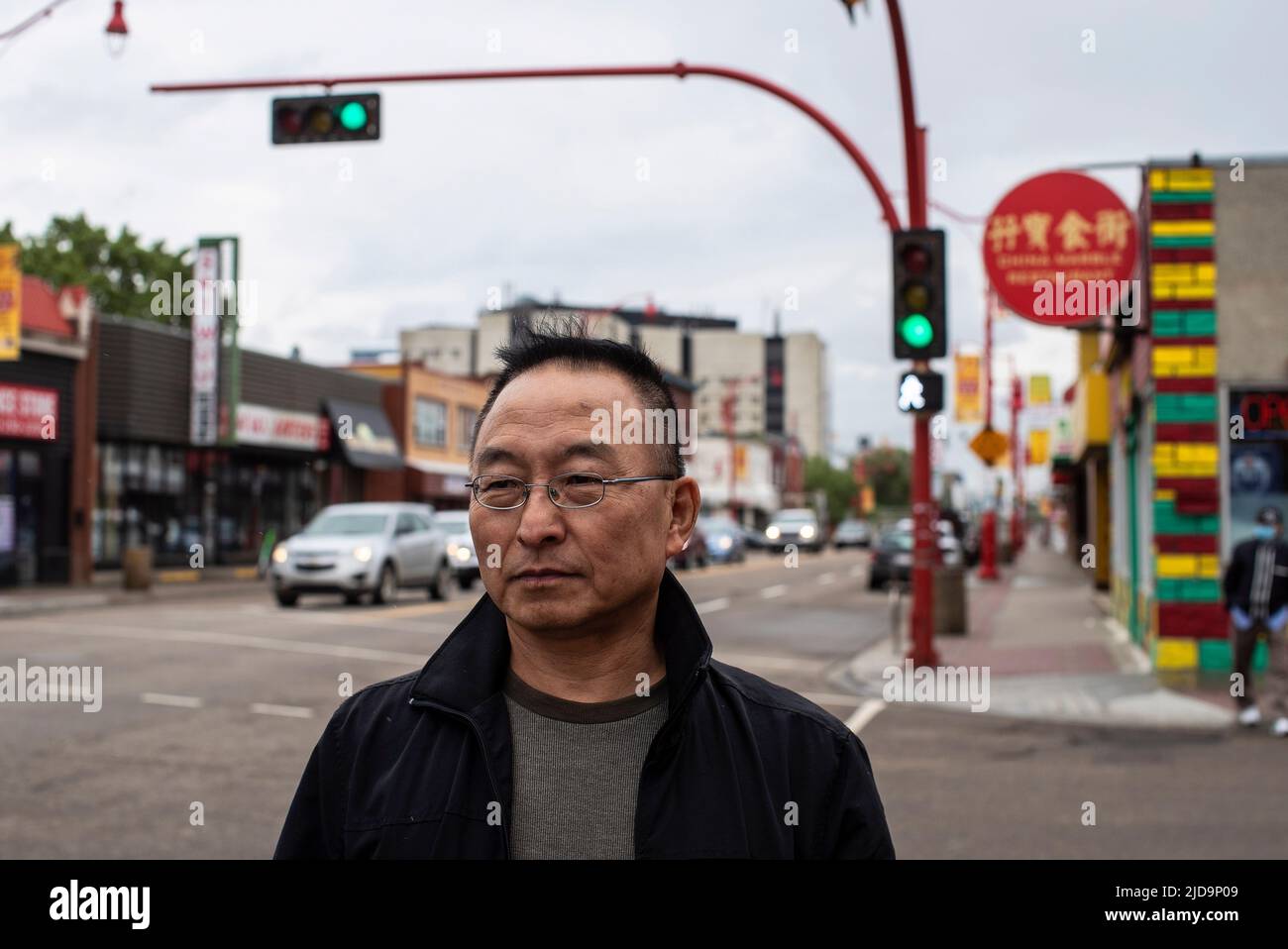 Director of Chinatown BIA, Wen Wong is pictured in Chinatown in ...