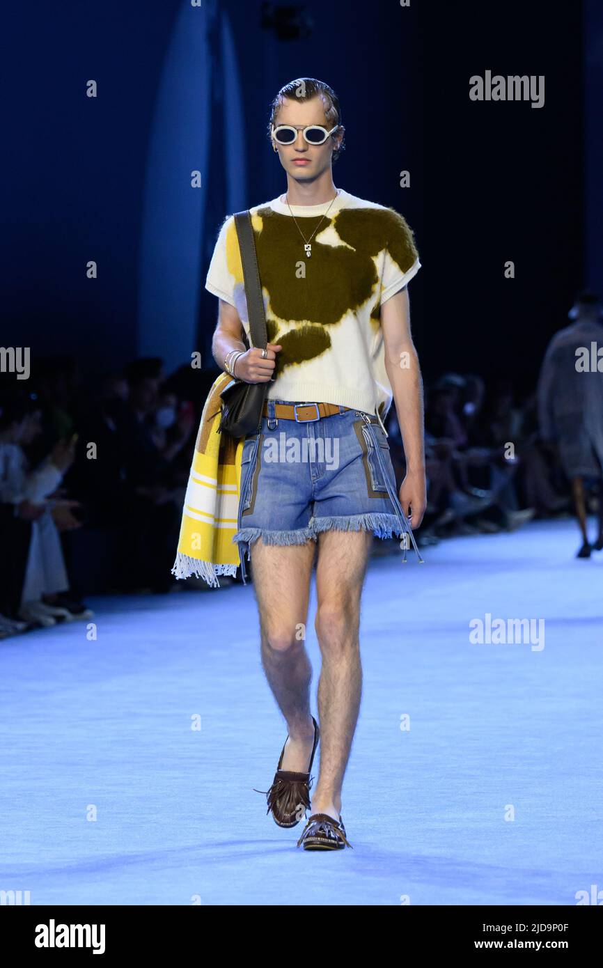 Milan Fashion Week - Men S/S 2023 Fendi - vibes Milan, Italy 18th June ...