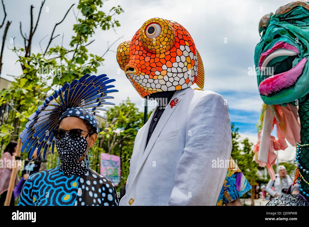 New York, New York, USA. 18th June, 2022. The 40th annual Coney Island ...