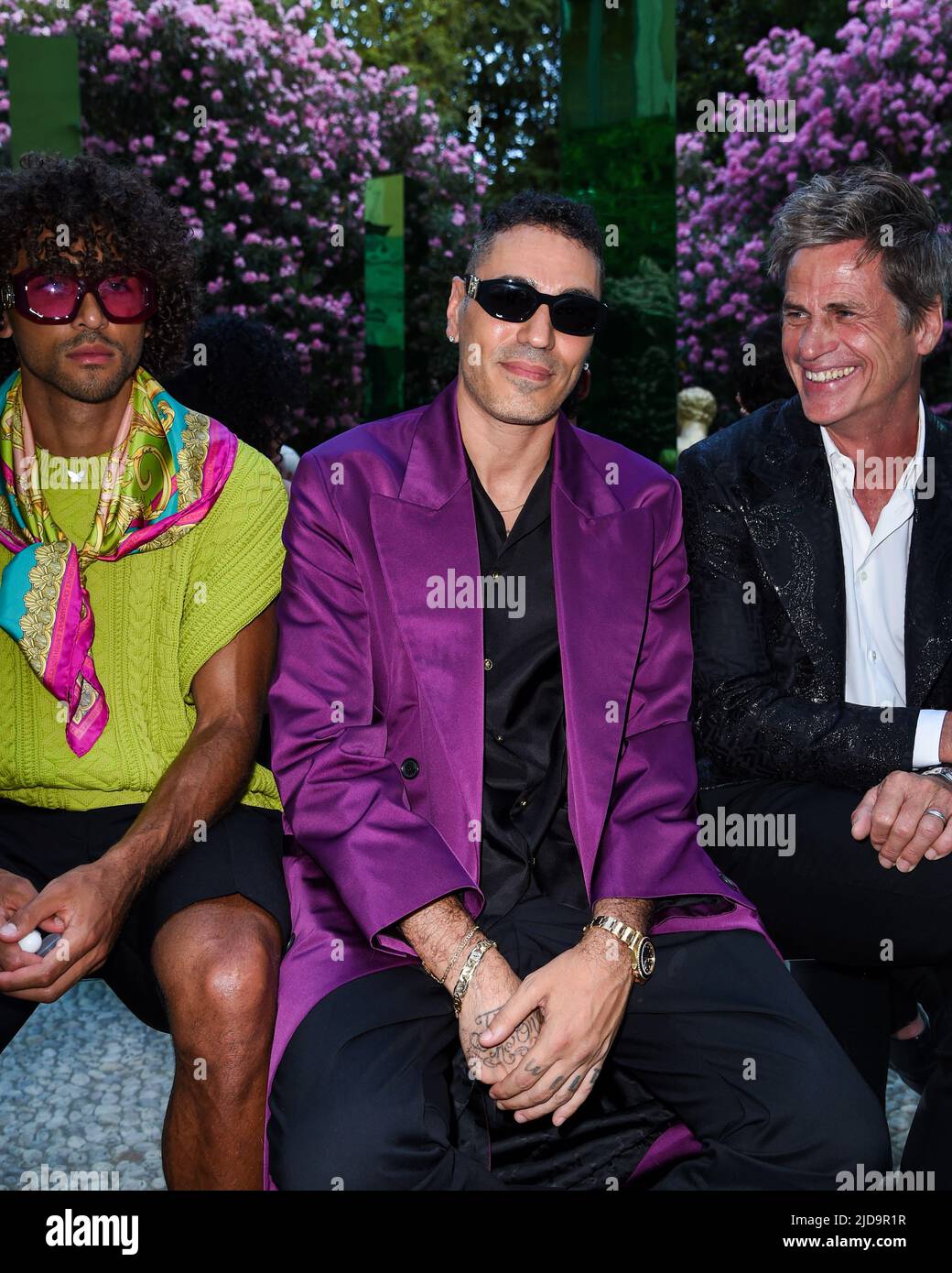Dominic Calvert-Lewin , Marracash , Mark Vandeloo Milan Fashion Week ...