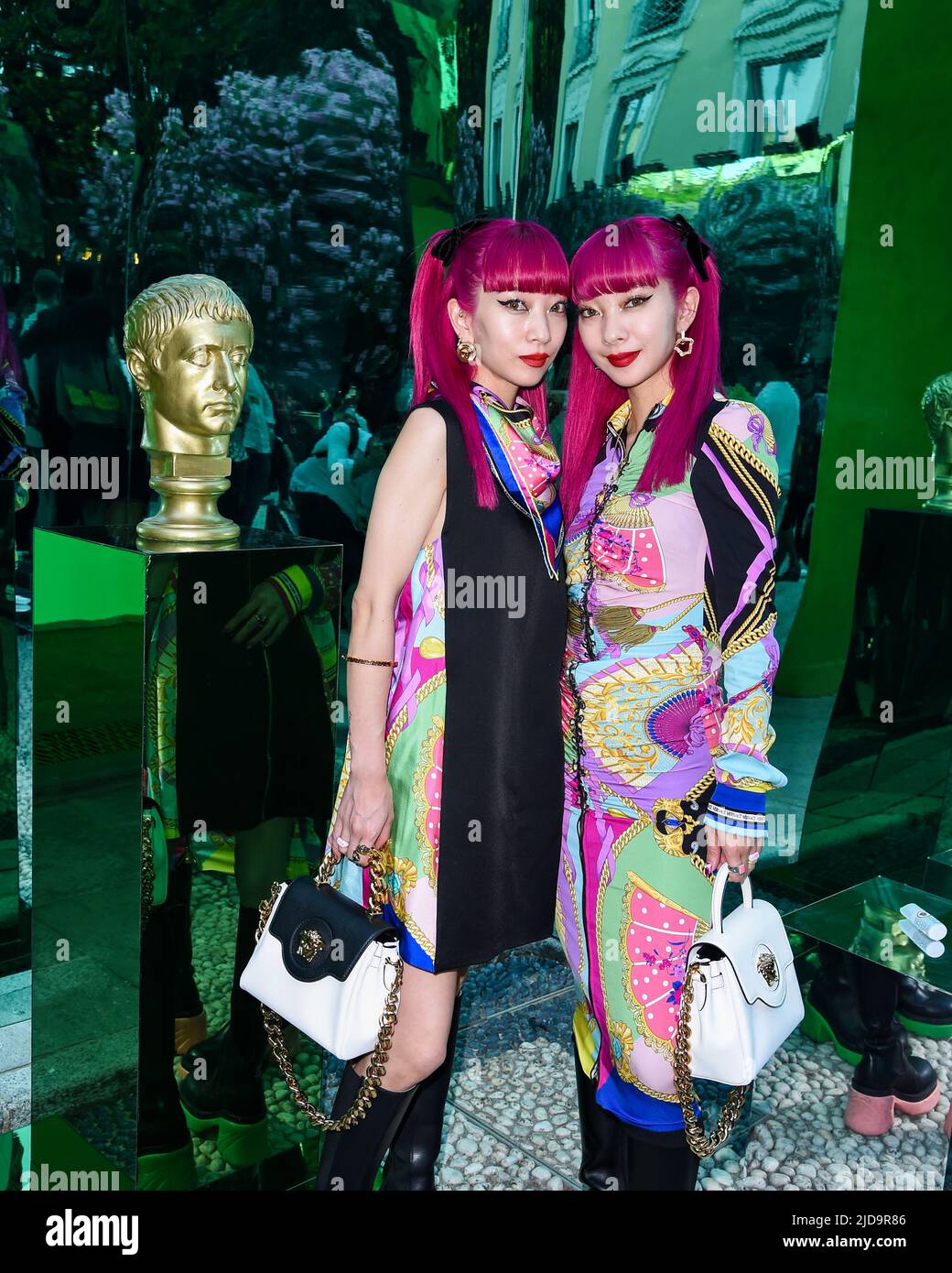 Ami Suzuki (Amiaya) , Aya Suzuki (Amiaya) Milan Fashion Week - Men S/S ...