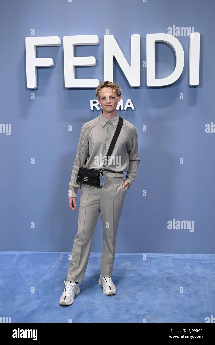 Anson Boon Milan Fashion Week - Men S/S 2023 Fendi - Backdrop Milan ...
