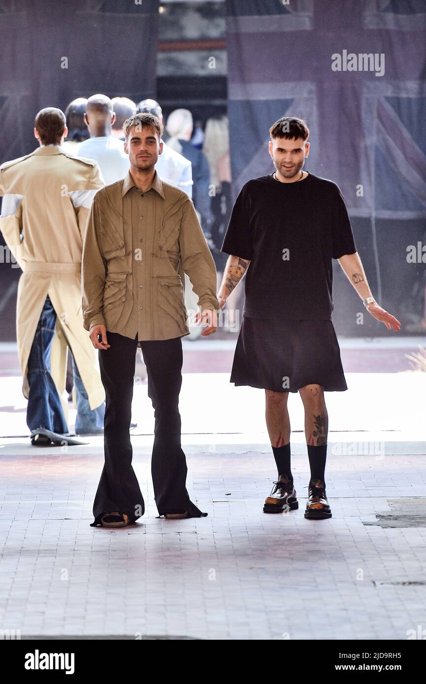 Jordan Bowen , Luca Marchetto Milan Fashion Week - Men S/S 2023 ...