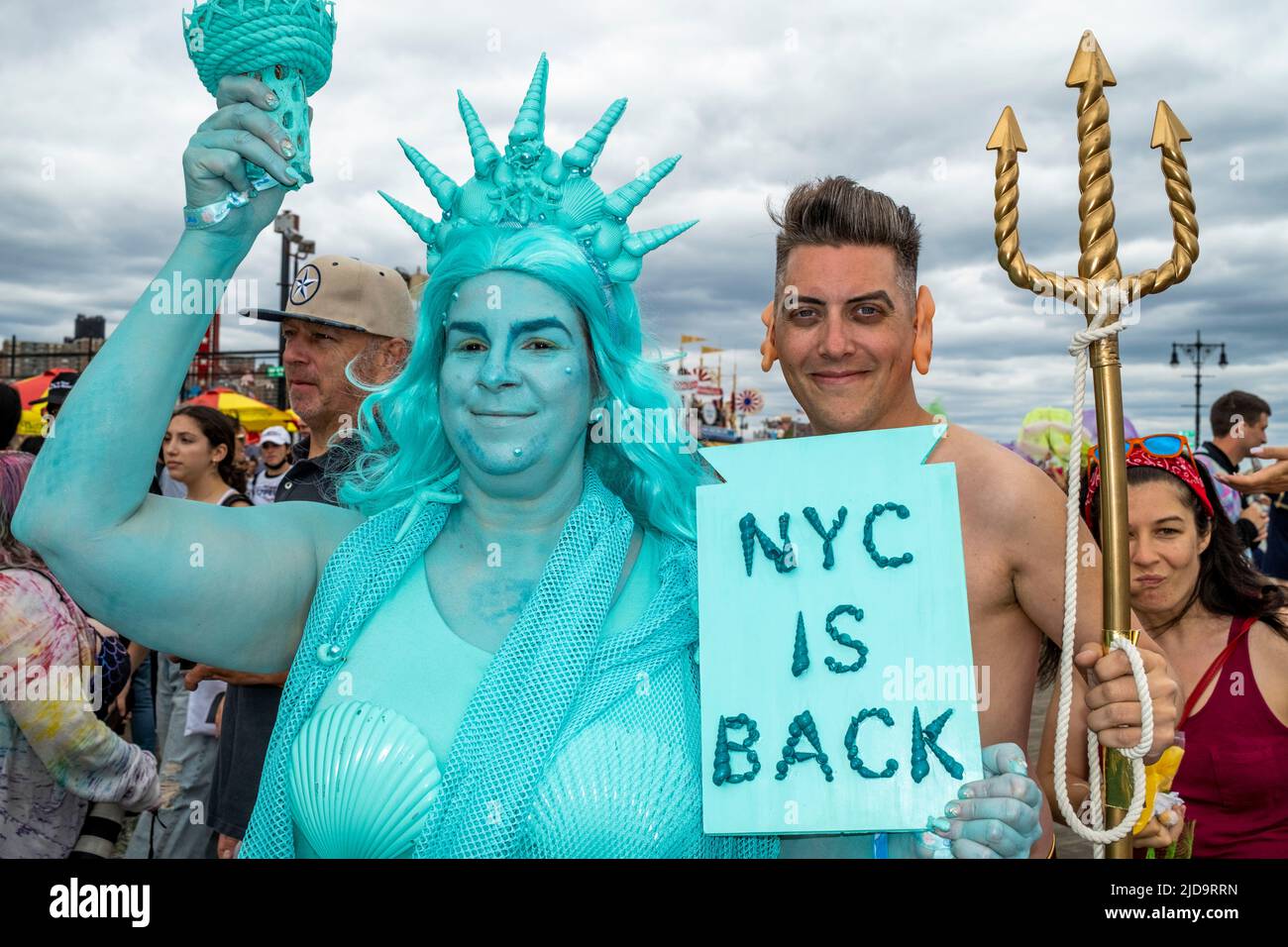 New York, New York, USA. 18th June, 2022. The 40th annual Coney Island ...
