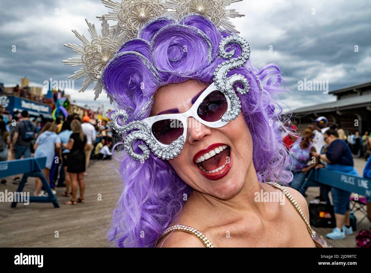New York, New York, USA. 18th June, 2022. The 40th annual Coney Island ...
