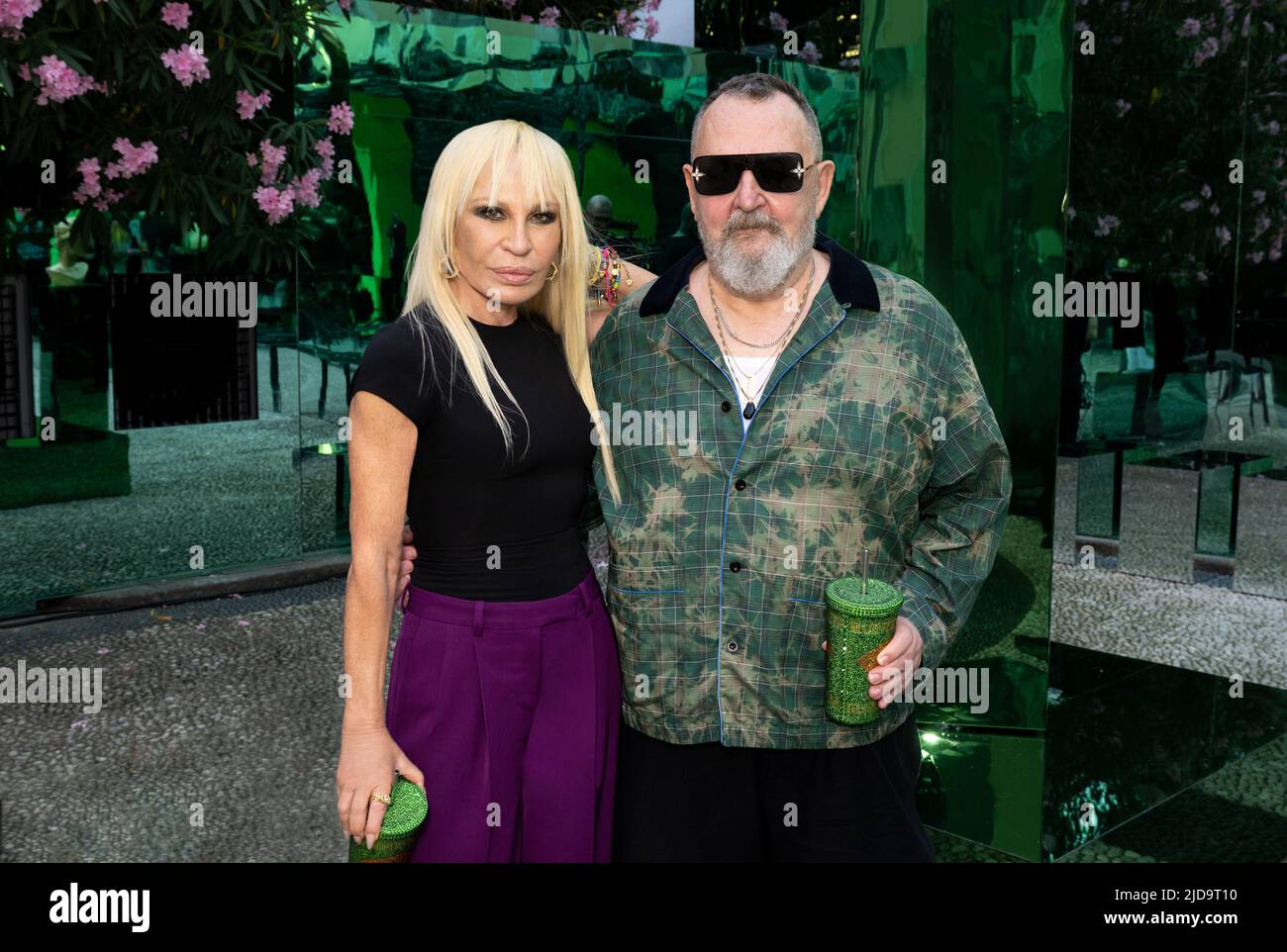 Donatella Versace , Gaubert Michel Milan Fashion Week - Men S/S 2023 ...