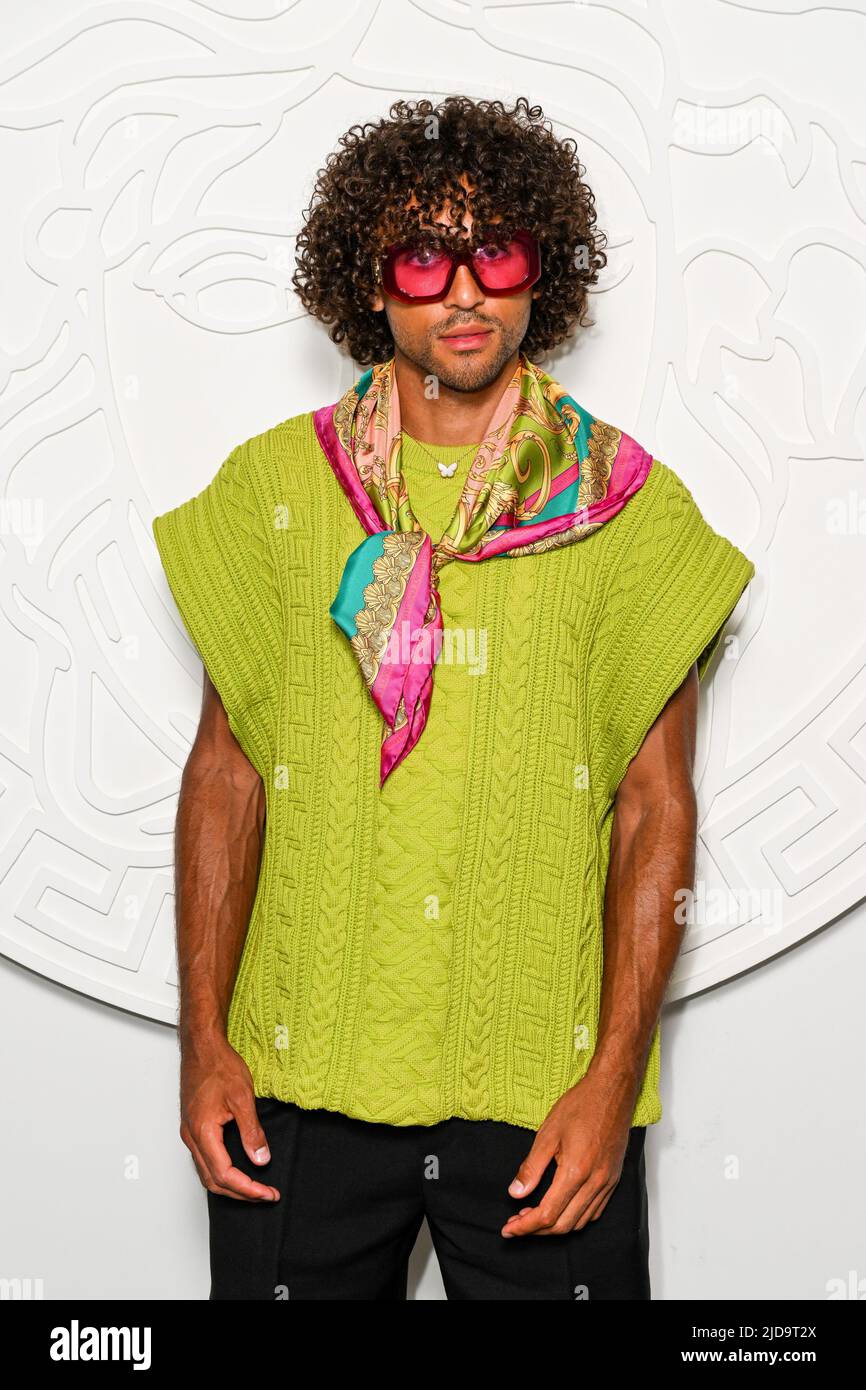 Dominic Calvert-Lewin Milan Fashion Week - Men S/S 2023 Versace fashion ...