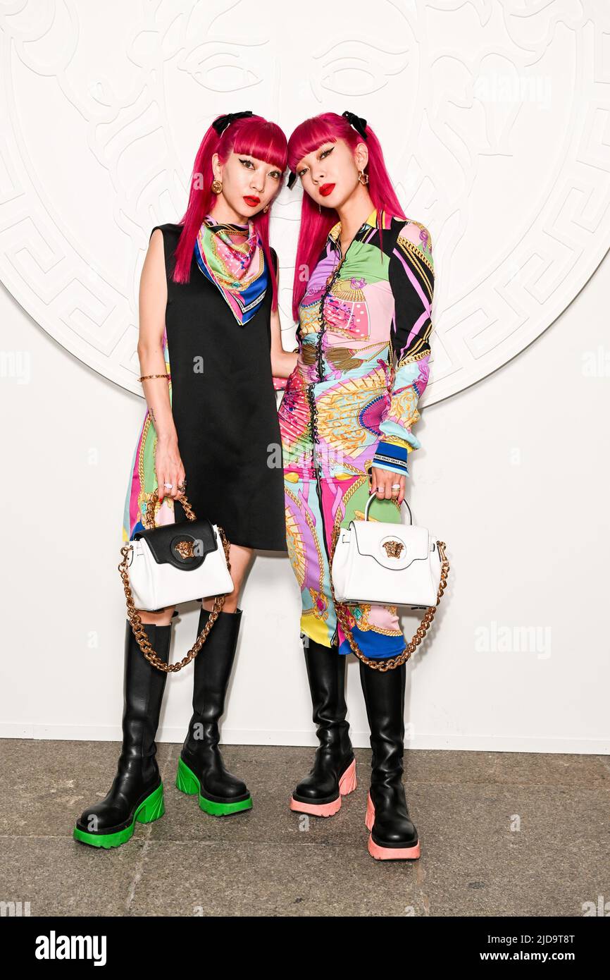 Ami Suzuki (Amiaya) , Aya Suzuki (Amiaya) Milan Fashion Week - Men S/S ...