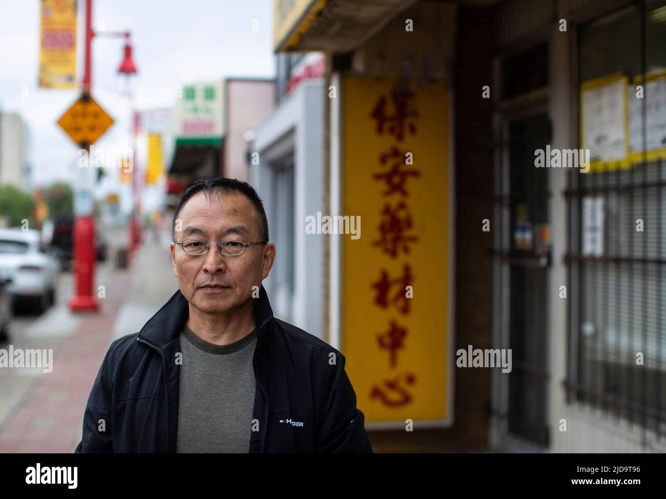 Director of Chinatown BIA, Wen Wong is pictured in Chinatown in ...