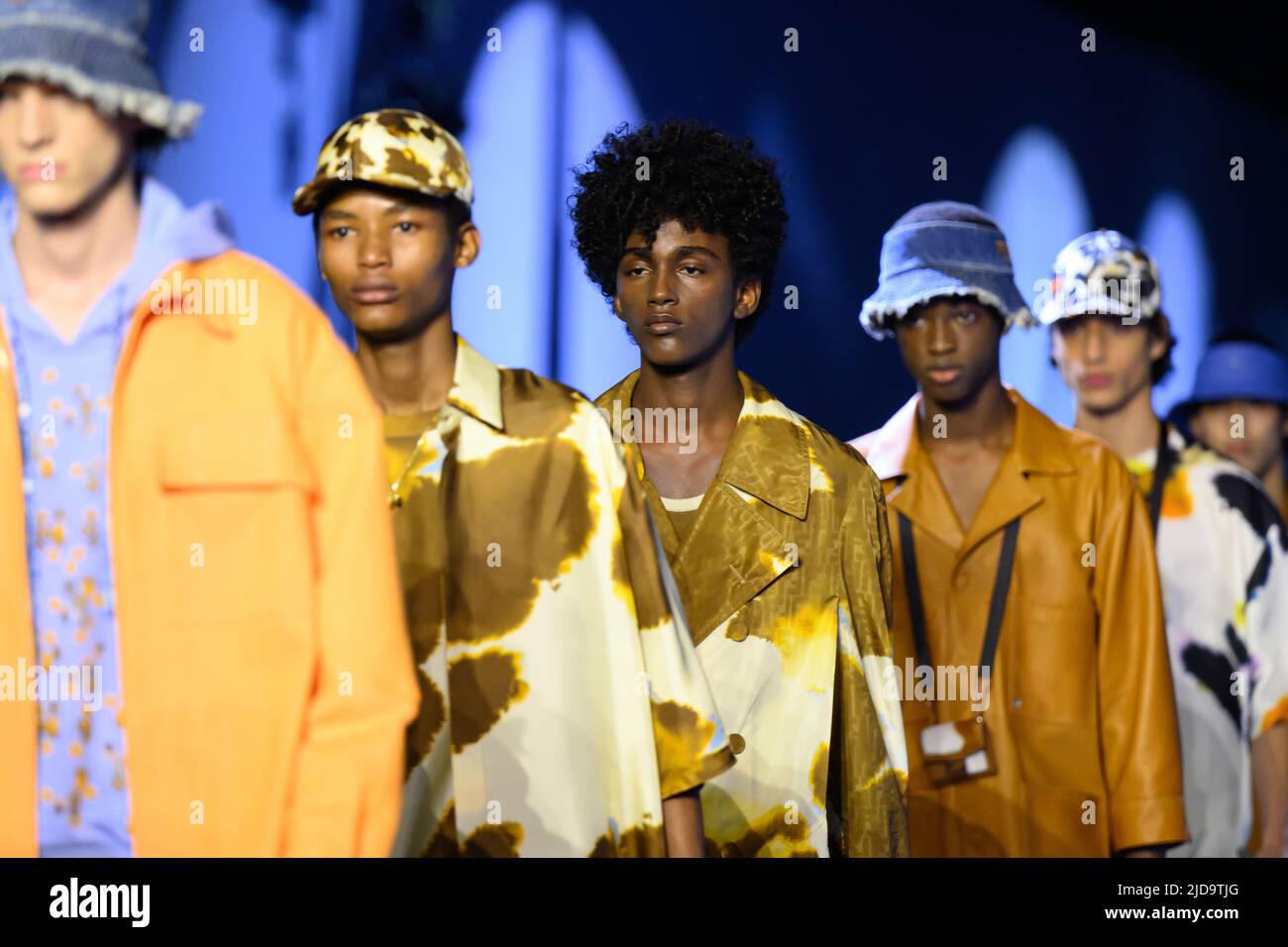 Milan Fashion Week - Men S/S 2023 Fendi - vibes Milan, Italy 18th June ...