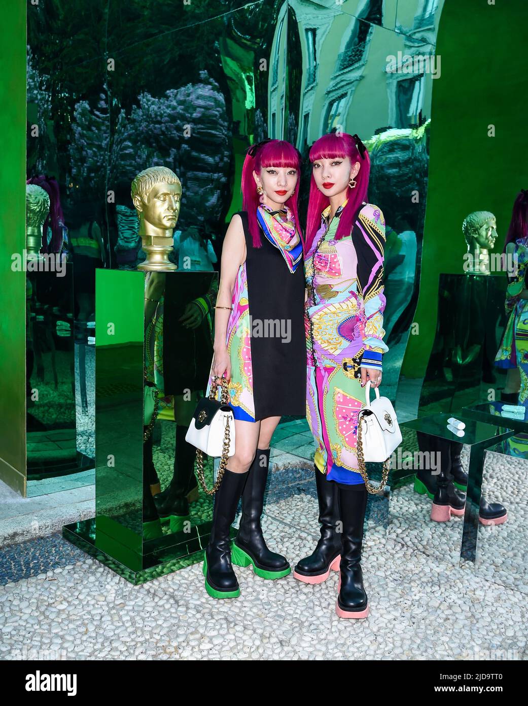 Ami Suzuki (Amiaya) , Aya Suzuki (Amiaya) Milan Fashion Week - Men S/S ...