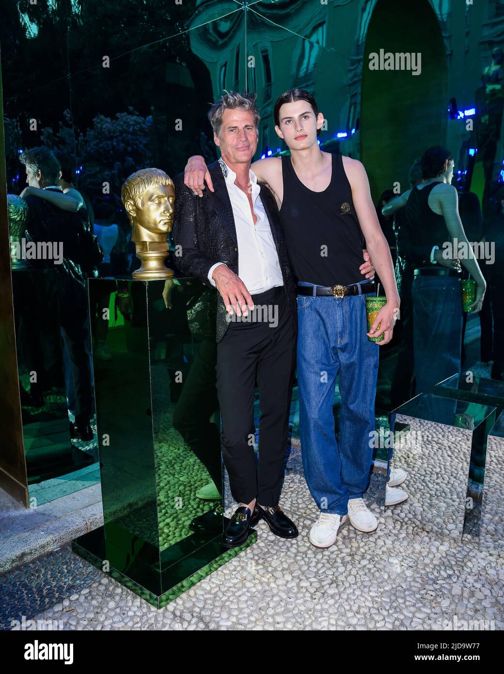 Mark Vanderloo , Guest Milan Fashion Week - Men S/S 2023 Versace ...