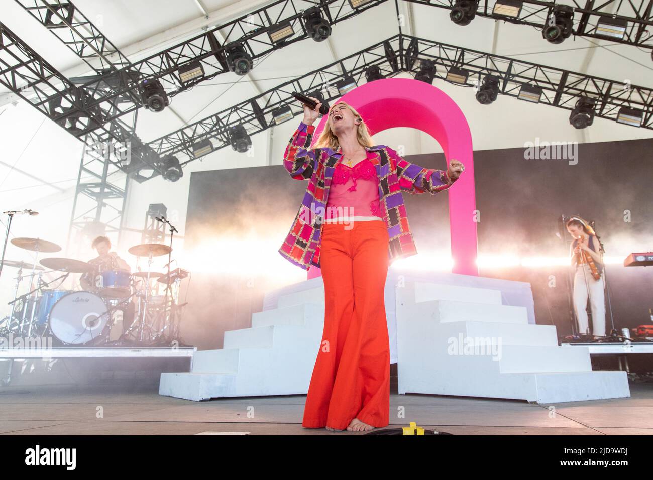 Manchester, USA. 18th June, 2022. Singer Ashe (Ashlyn Rae Willson) at ...