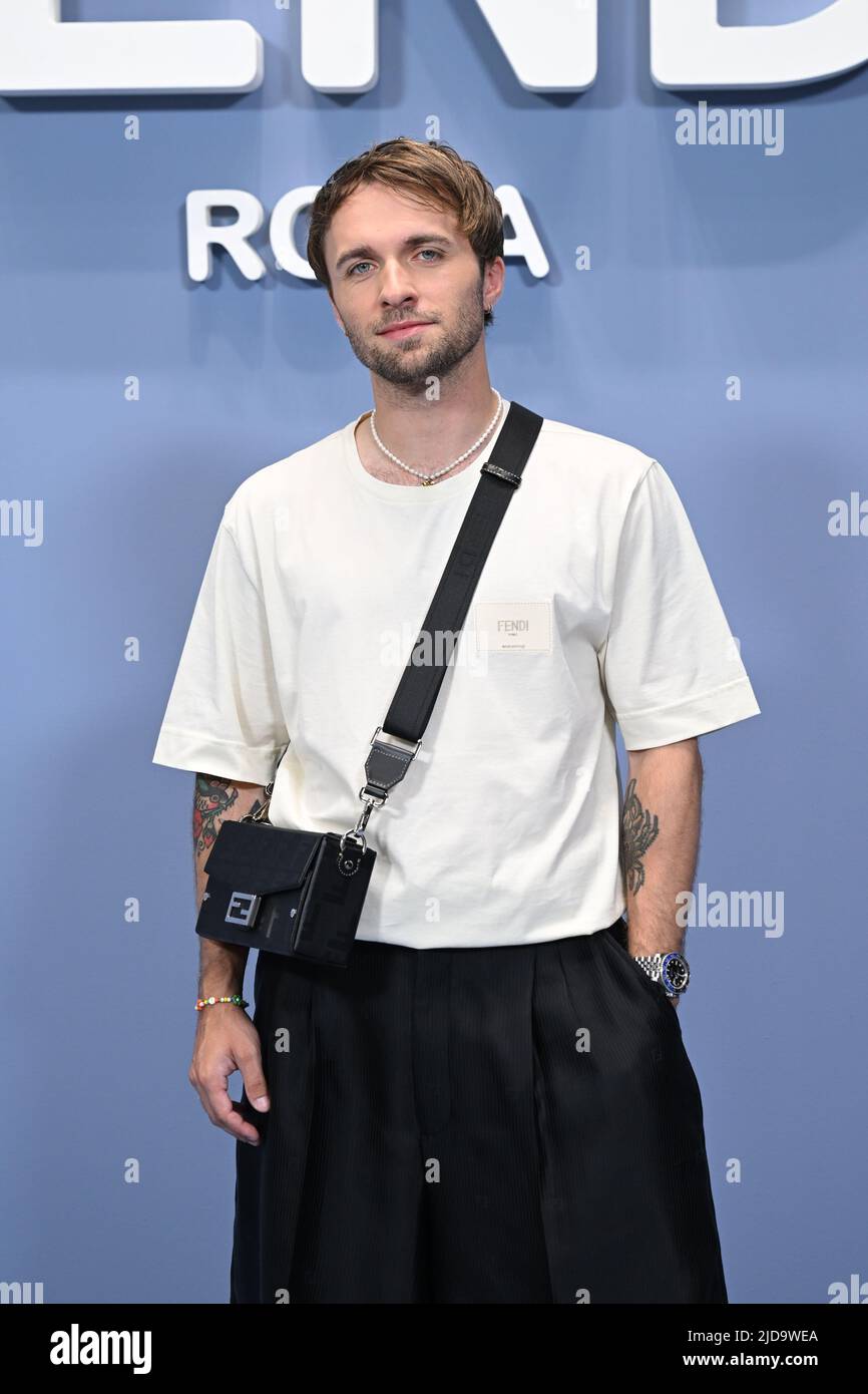 Squeezie Milan Fashion Week - Men S/S 2023 Fendi - Backdrop Milan ...