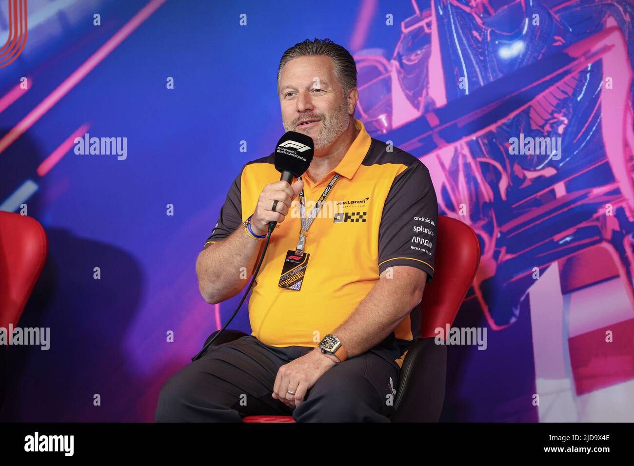 Zak brown sports person hi-res stock photography and images - Alamy