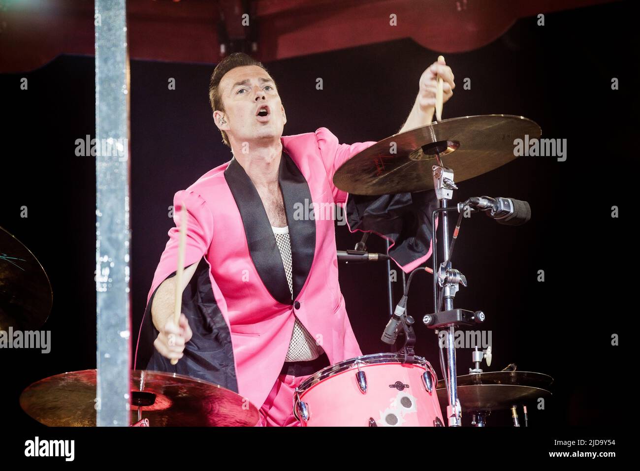 Copenhagen, Denmark. 17th, June 2022. The Danish rock band D-A-D ...